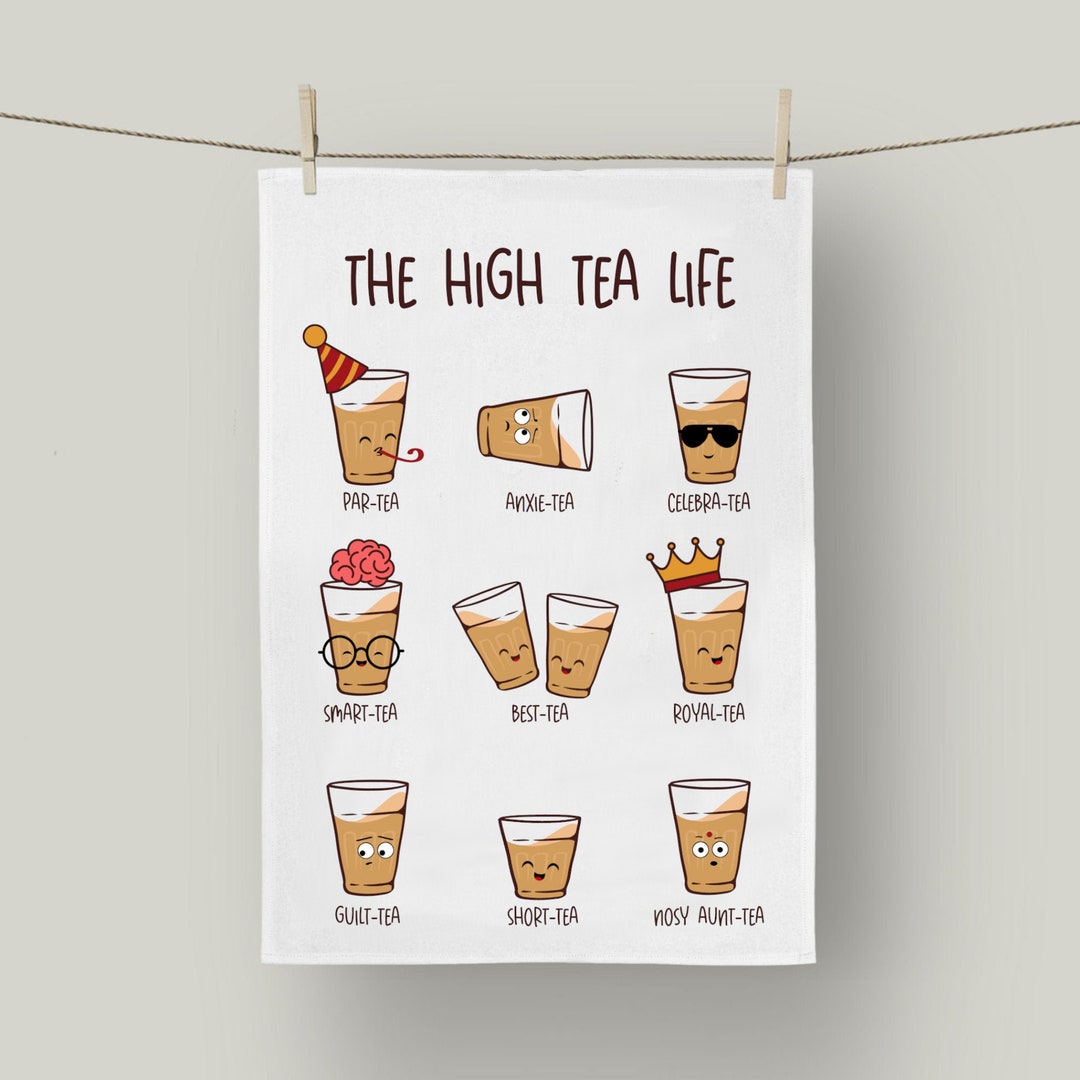 Chai Pun Tea Towel Chai Lover Gift Gift for Chai Lover Cha - Etsy