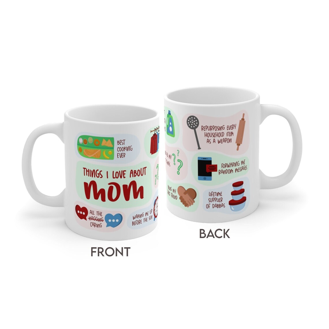 Desi Mom Love Mug Amma Mug Tamil Gift for Mom Indian - Etsy