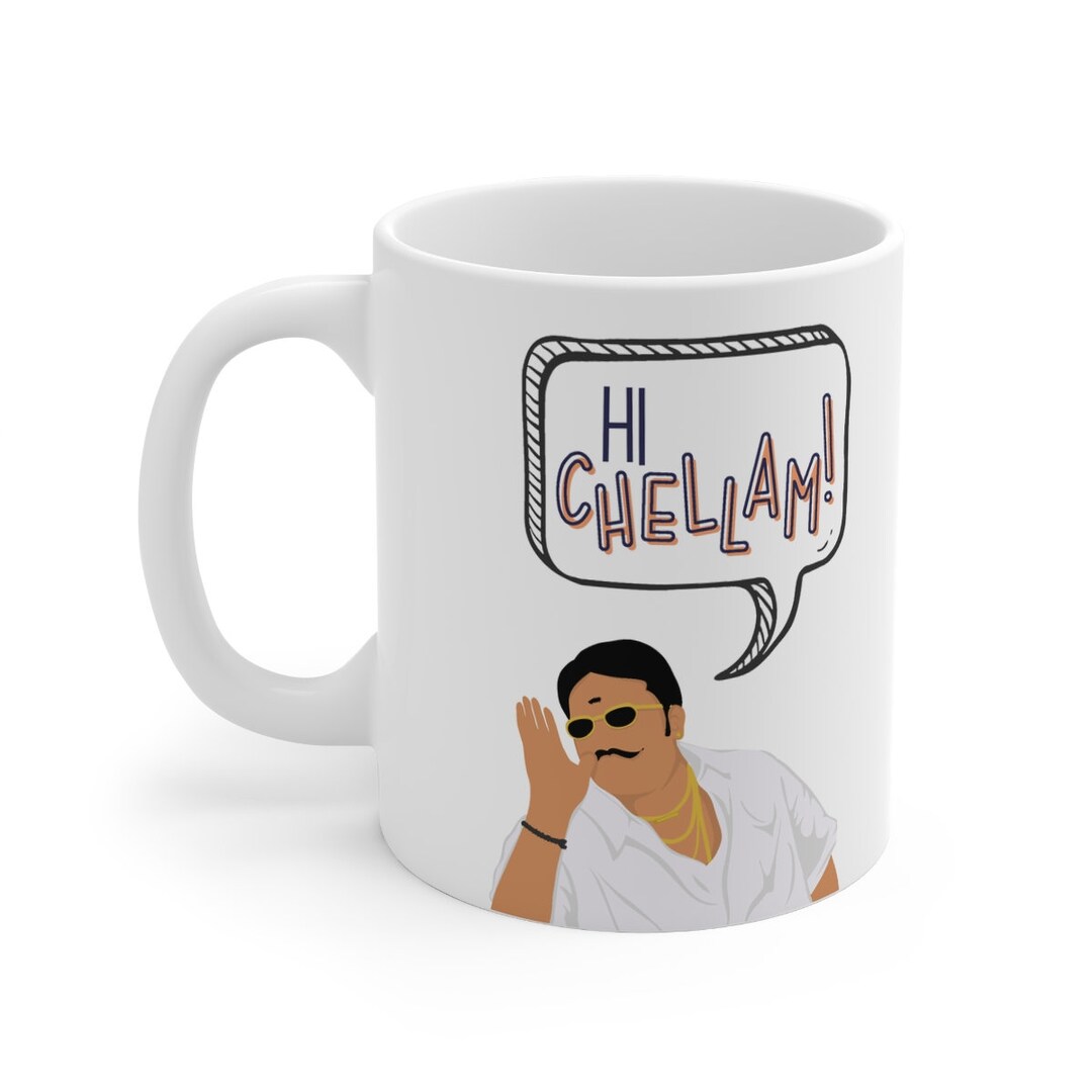 Hi Chellam Mug | Funny Tamil Mug, Tamil Movie, Tamil Cinema, Indian ...