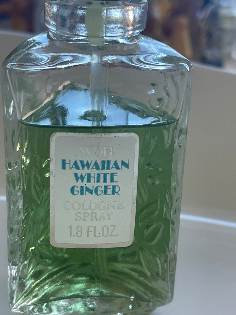 Avon Hawaiian White Ginger 3 Bottle Set Vintage - Etsy