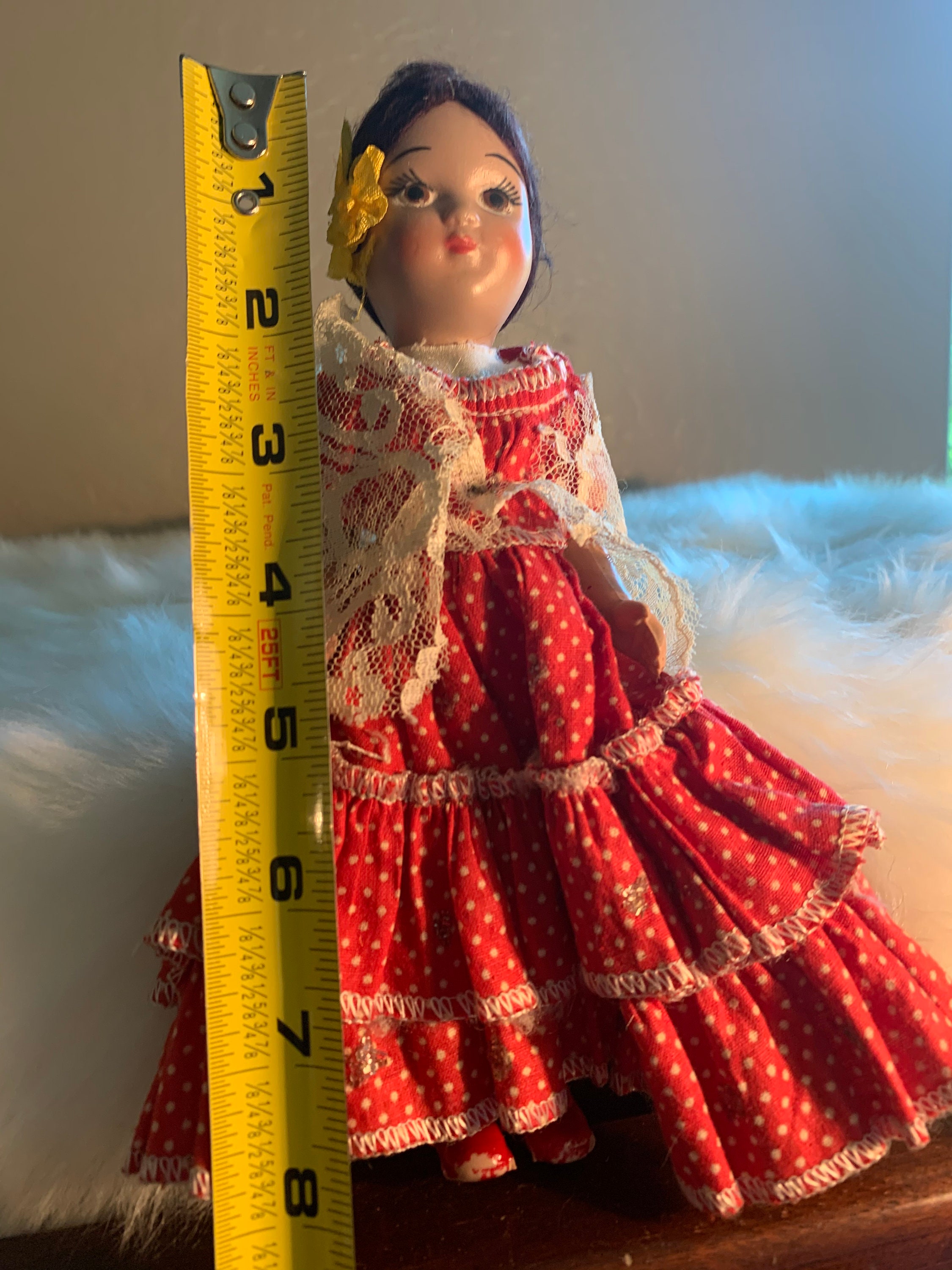 Vintage Spanish Dancer Doll - Etsy