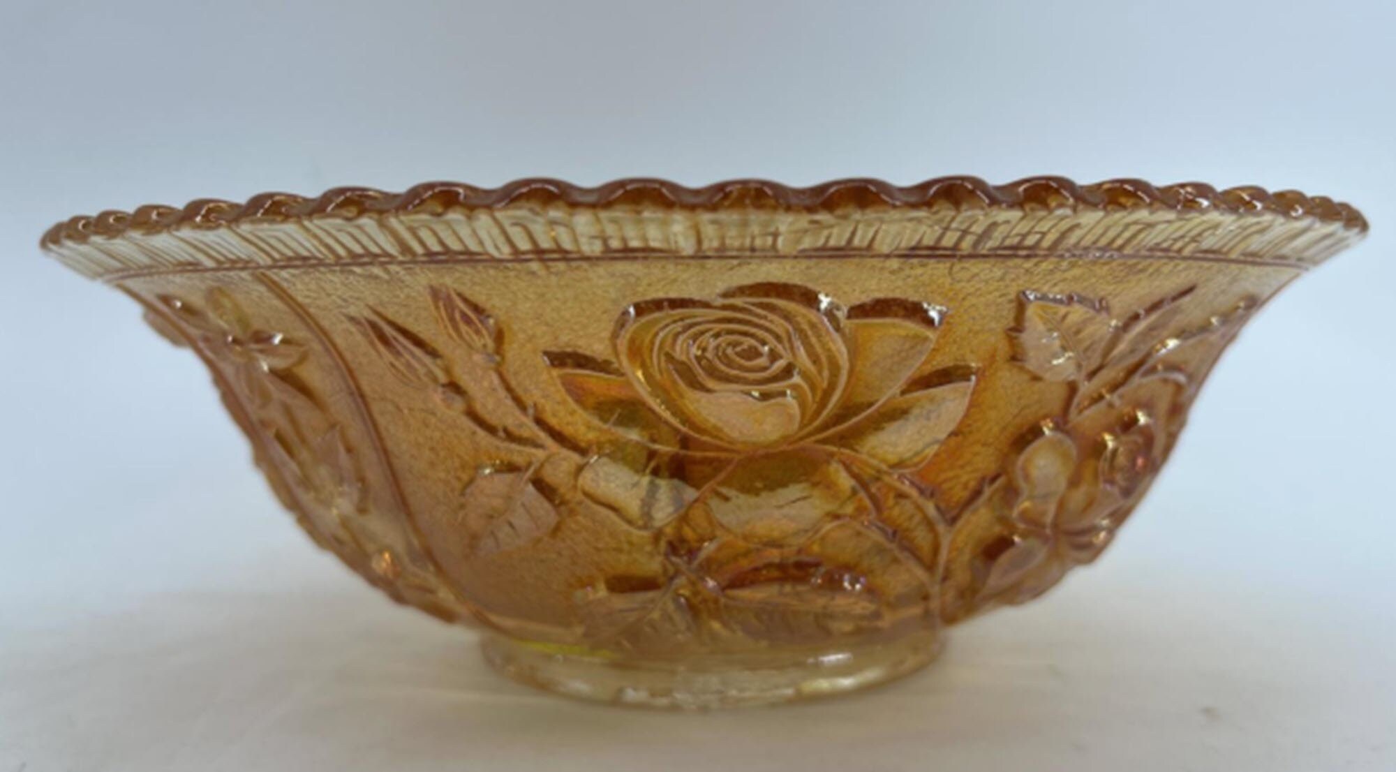 Imperial Glass 7 Piece Bowl Set | Serving Bowl With 6 Bowls | Marigold ...