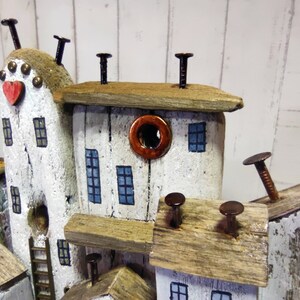 Driftwood Big White Key Holder Cottages Wall Hanging Driftwood Decor ...