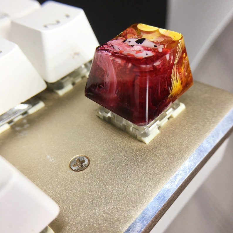 NEW Keycap R4 Keycap Handmade Resin Keycap Artisan Carp - Etsy