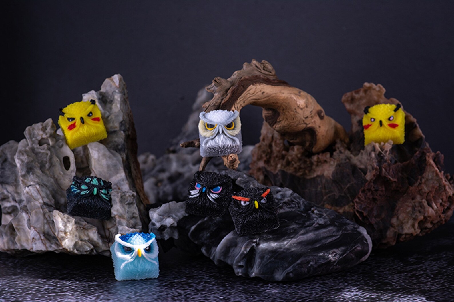 Custom Resin Keycaps, Handmade Owl Keycaps, Personalized Keycaps, Gifts ...
