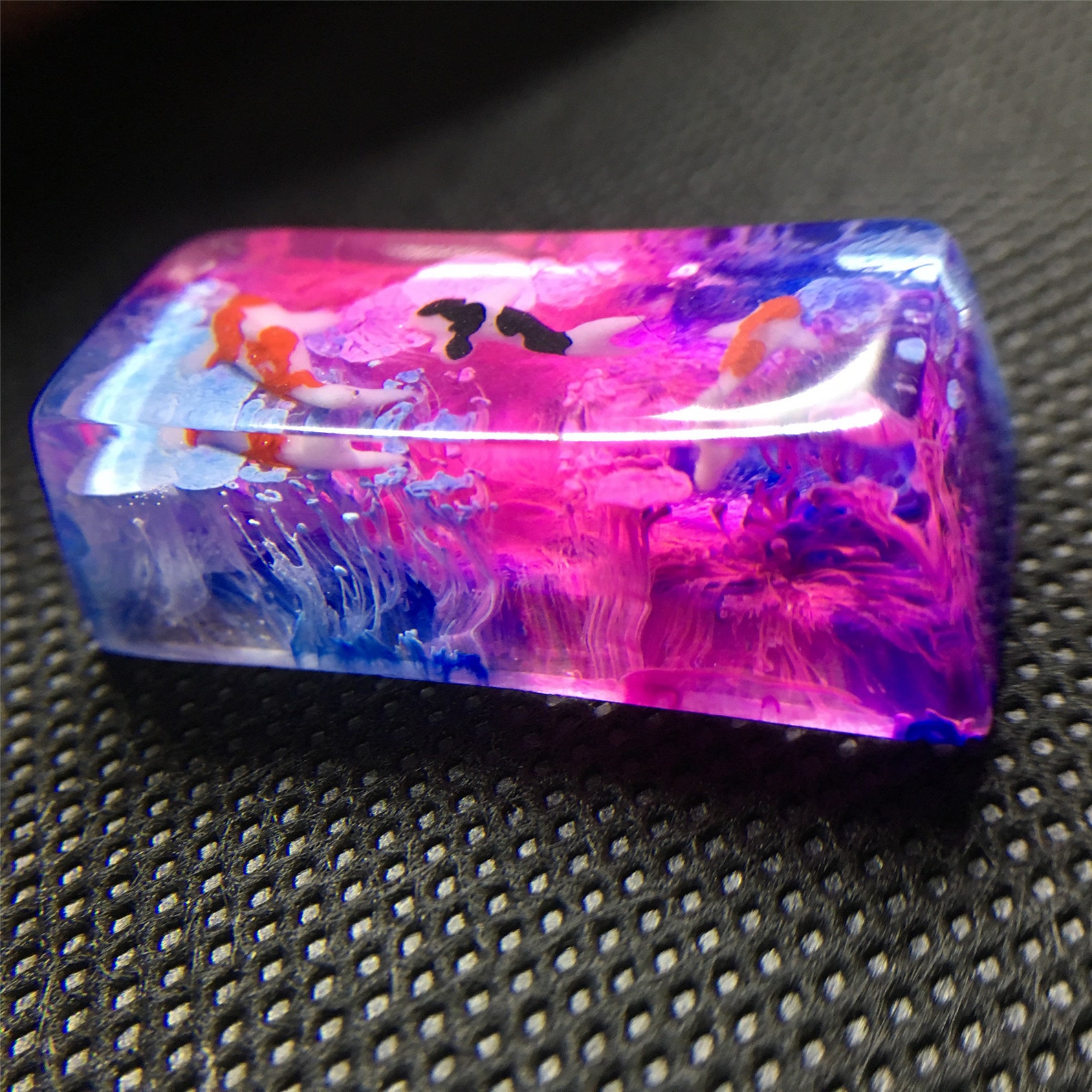 NEW Keycap Backspace Keycap Handmade Resin Keycap Artisan Carp | Etsy
