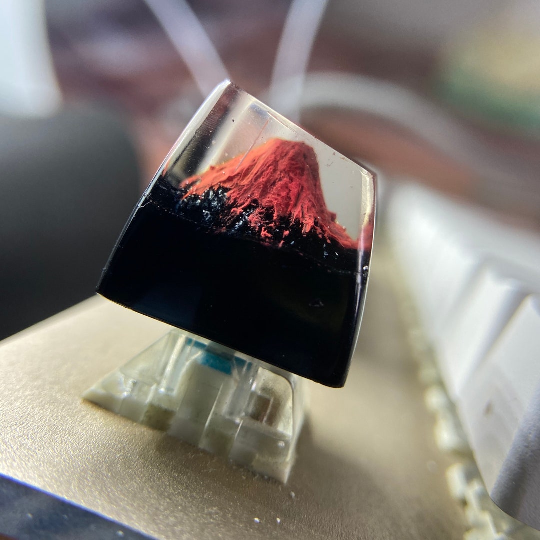 Suitable for Cherry R1 Keycaps or Esc Keycaps Resin Keycaps Volcano ...