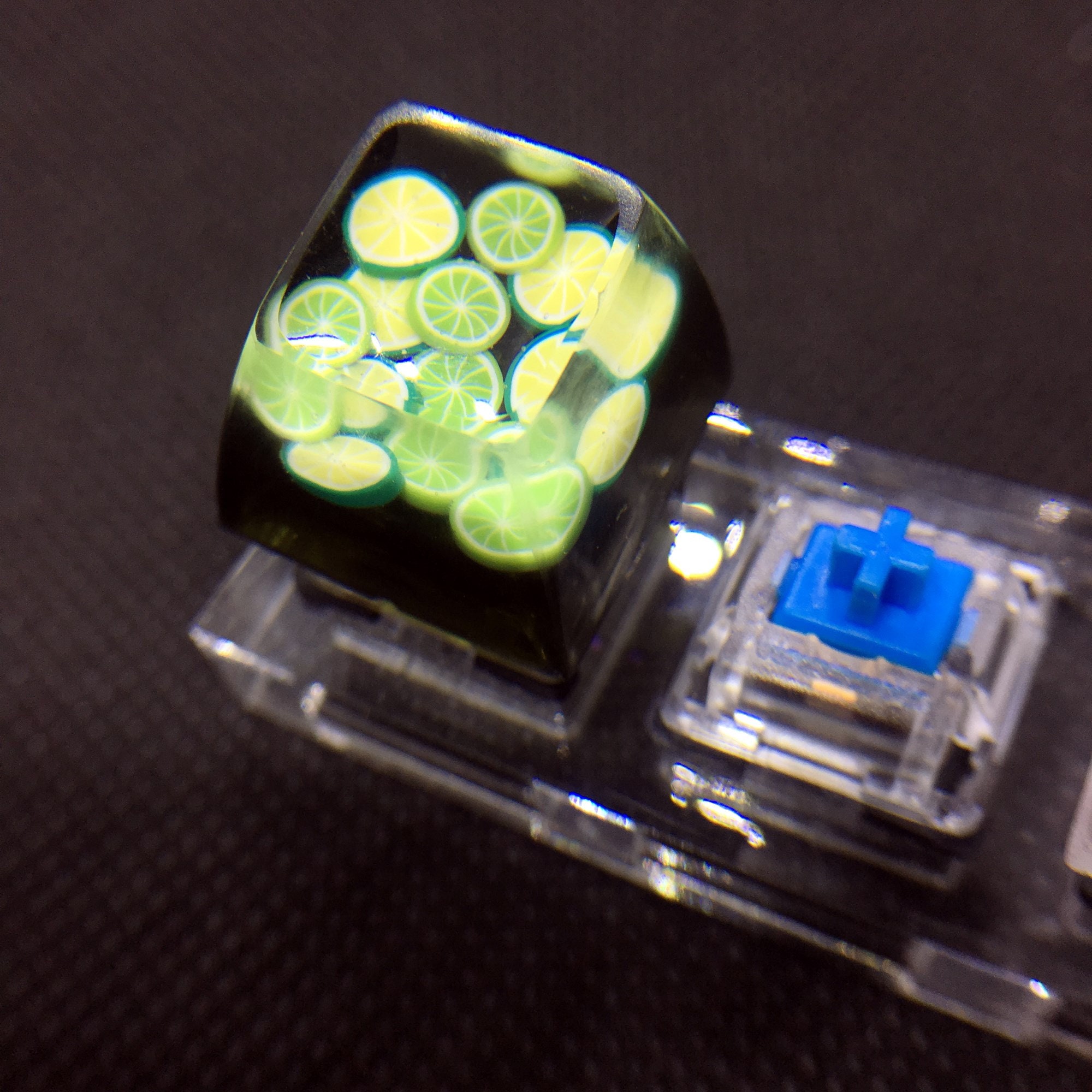 Cherry R4 esc keycap handmade resin keycap craftsman keycap | Etsy