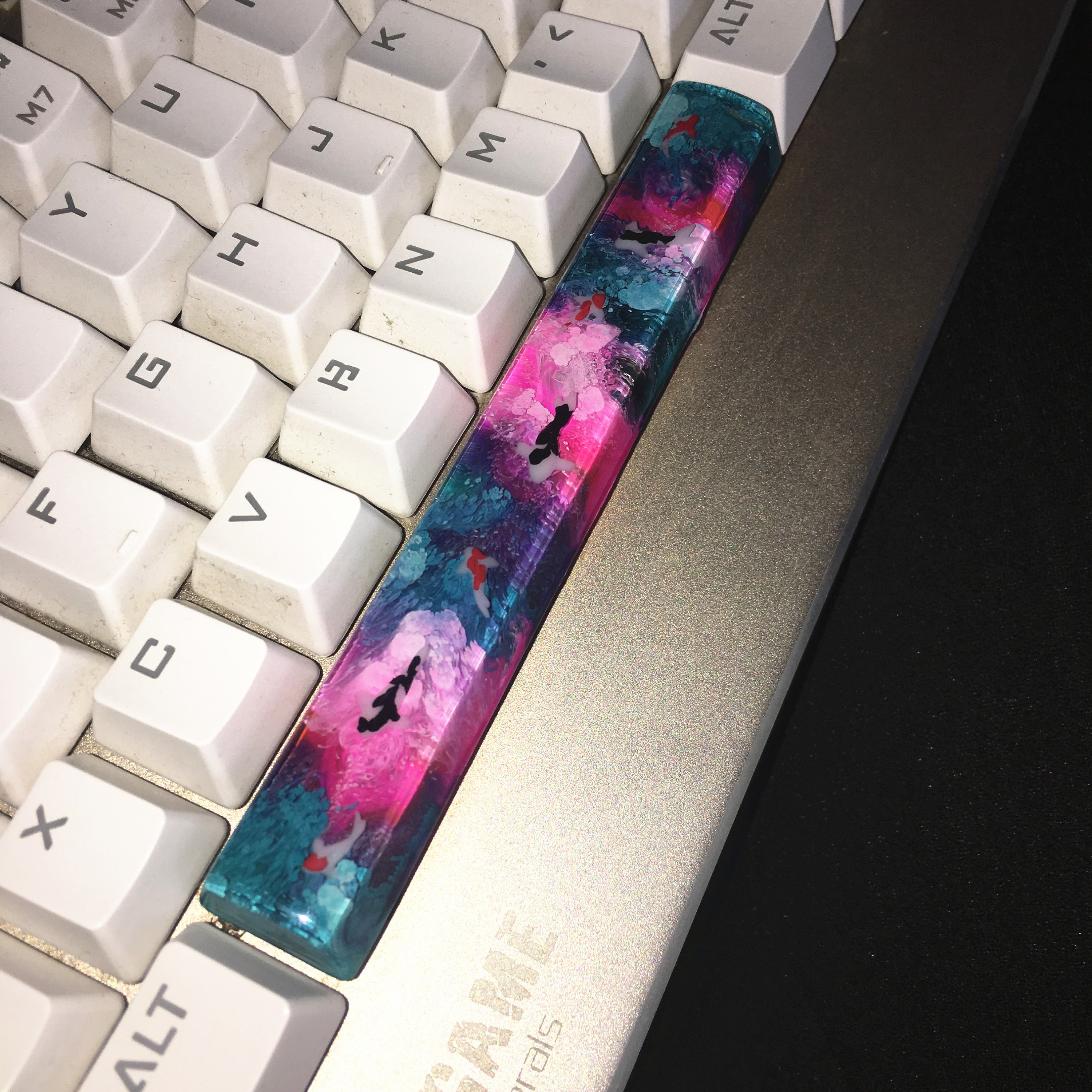 NEW keycap Spacebar Keycap And R4 Keycap Handmade Resin Keycap | Etsy