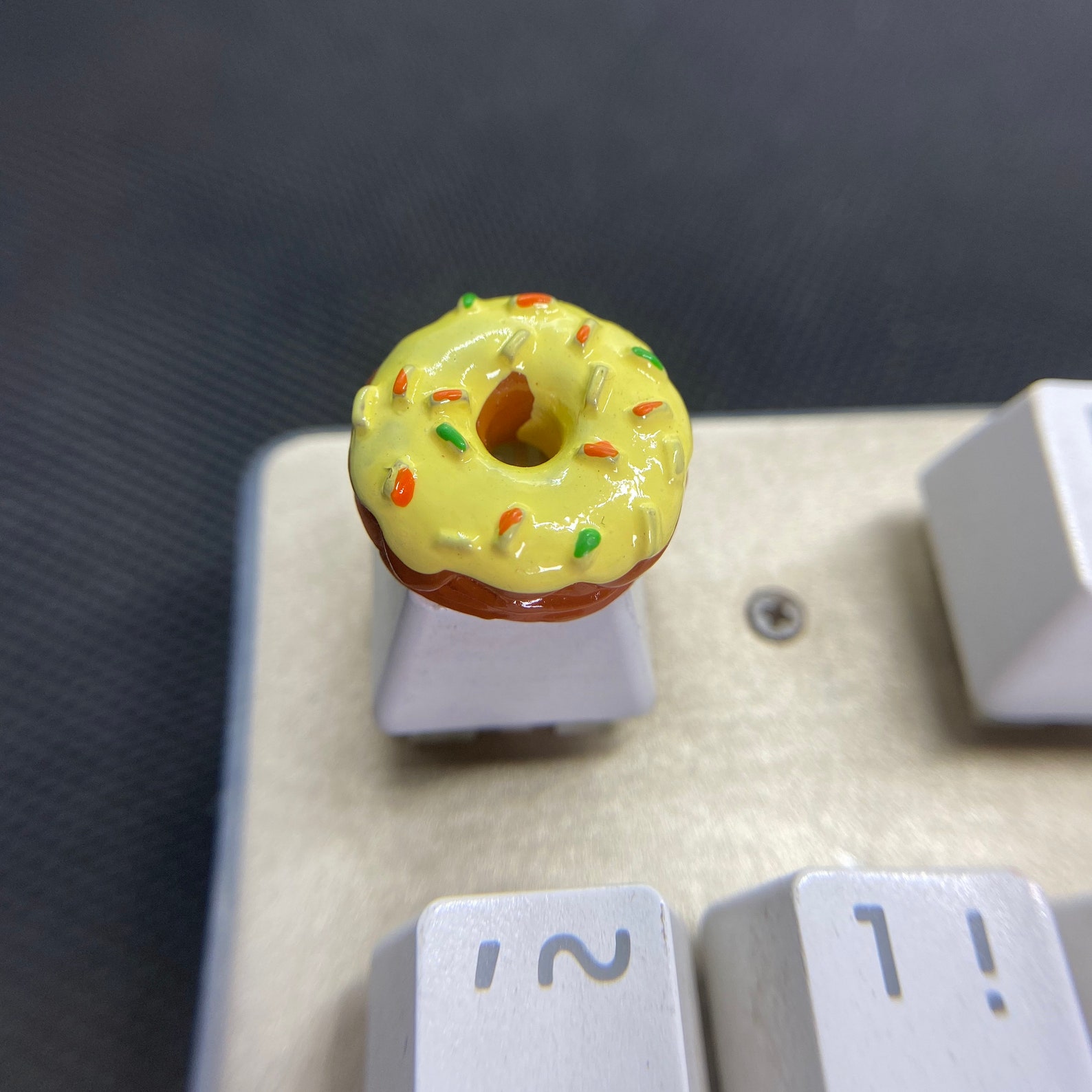 Cute Donuts Keycaps of Cherry MX Mechanical Keyboard Handmade - Etsy