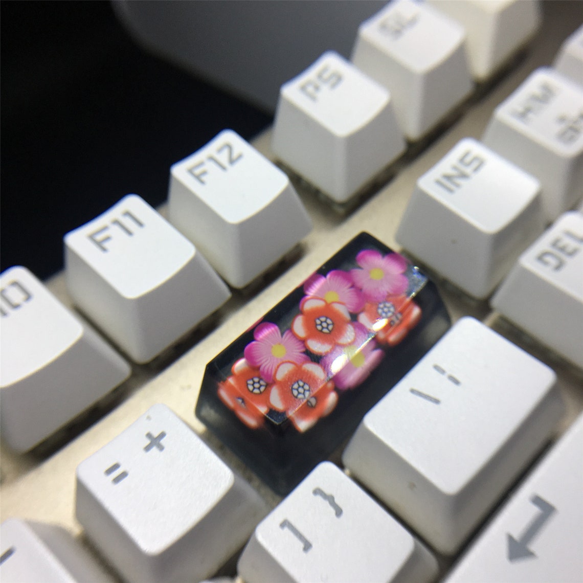 NEW keycap Backspace Keycap Handmade Resin Keycap Artisan carp | Etsy