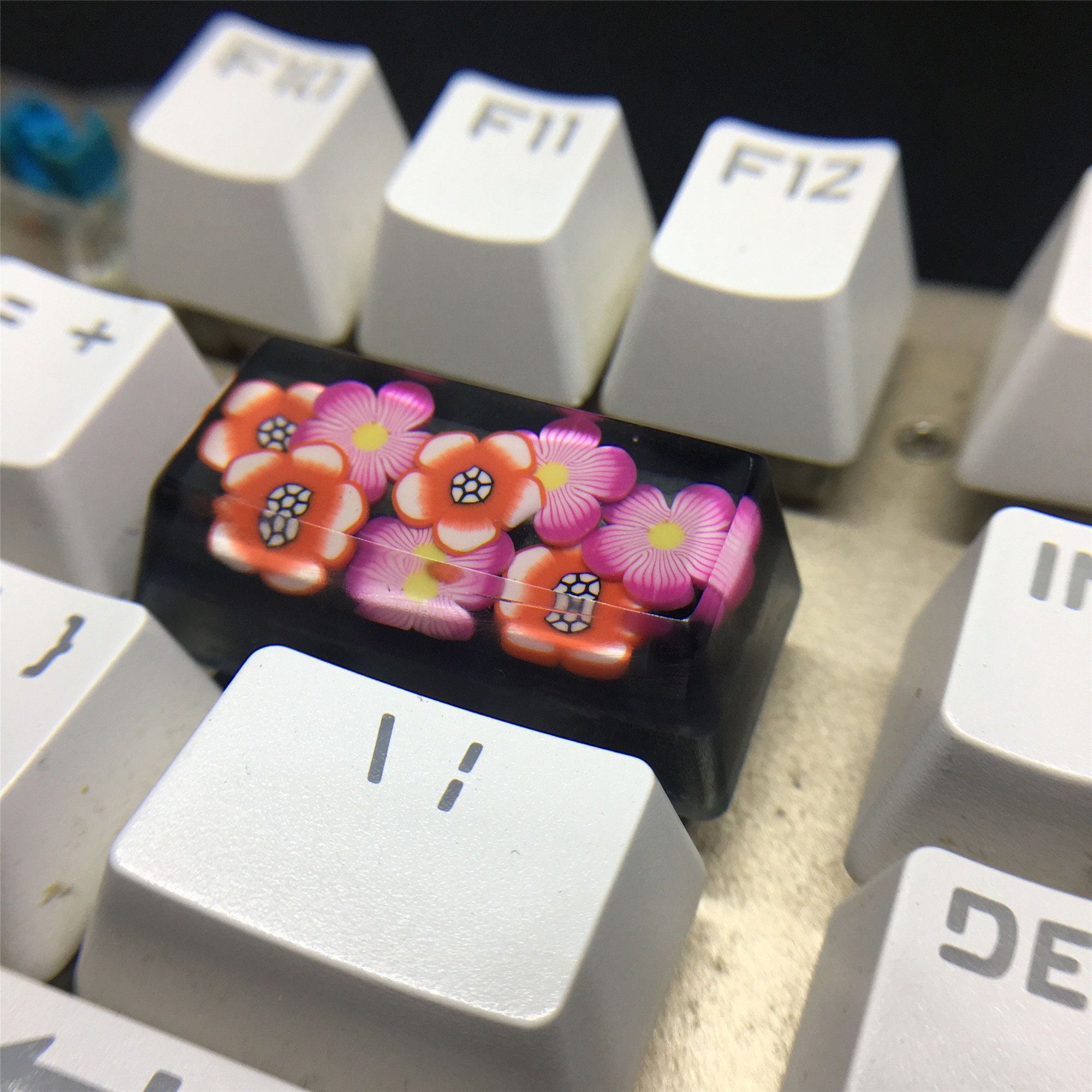 NEW keycap Backspace Keycap Handmade Resin Keycap Artisan carp | Etsy