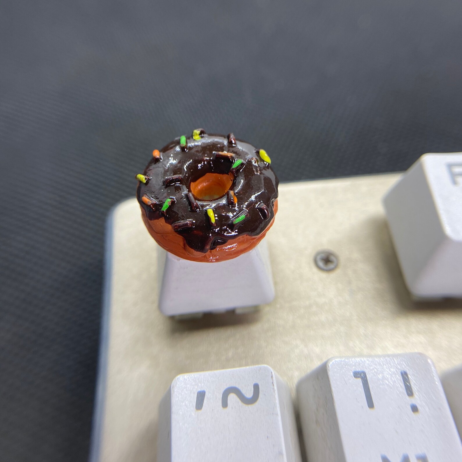 Cute Donuts Keycaps of Cherry MX Mechanical Keyboard Handmade - Etsy