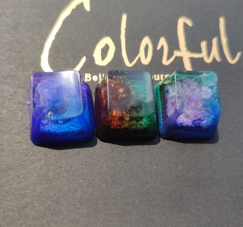 Two-color Infestation R4 Keycap Handmade Resin Keycap | Etsy