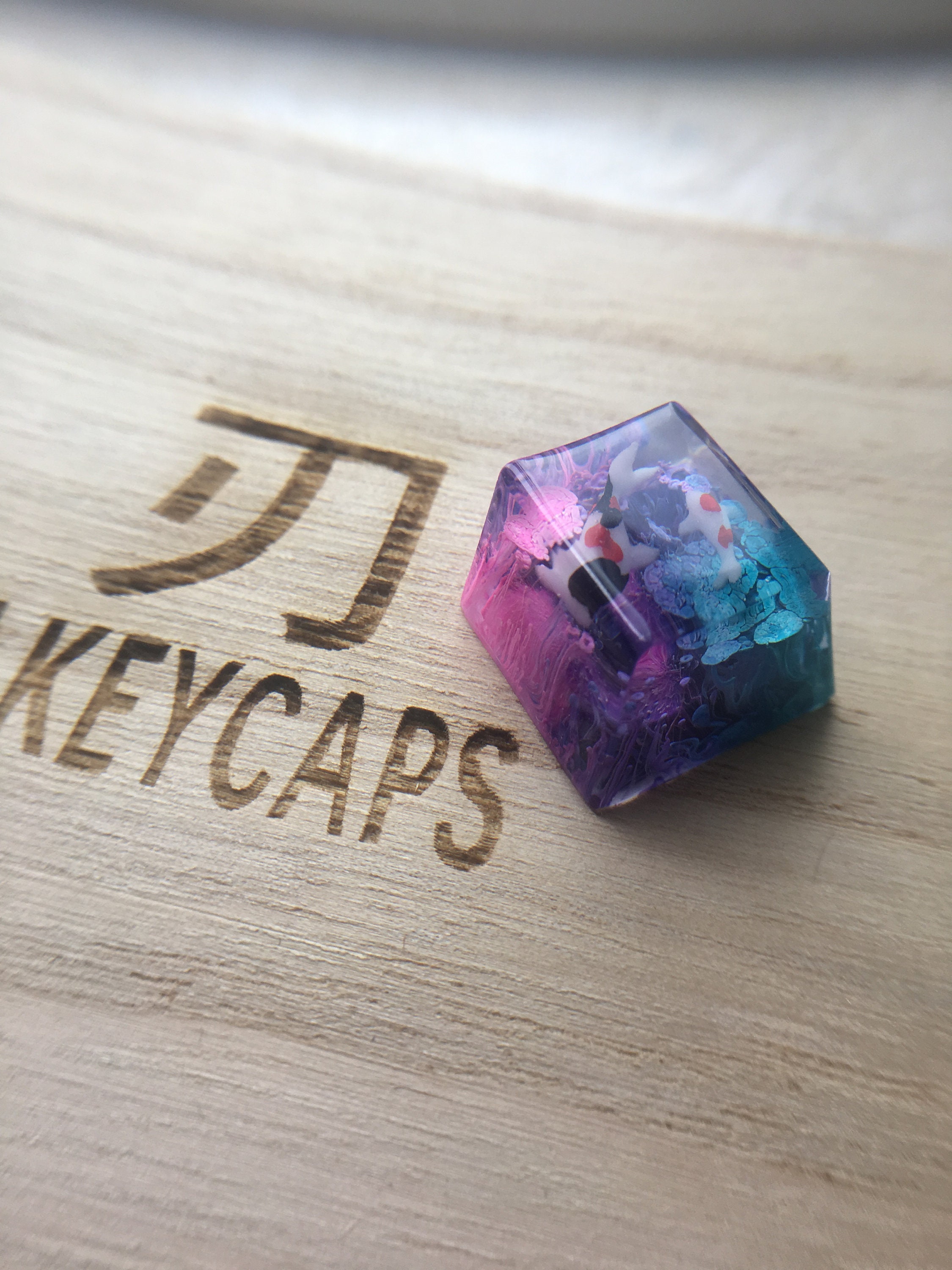 NEW keycap Spacebar Keycap And R4 Keycap Handmade Resin Keycap | Etsy