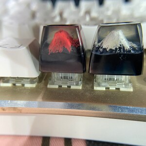 Suitable for Cherry R1 Keycaps or Esc Keycaps Resin Keycaps Volcano ...
