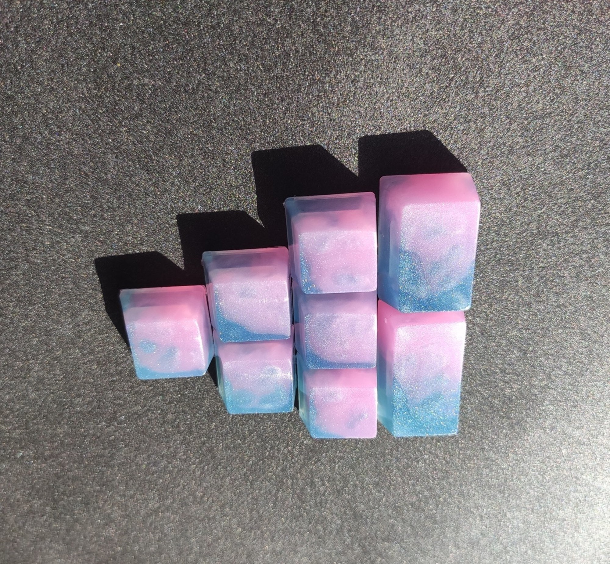 Personalized Keycaps Customized Keycaps Pink Gradient Resin - Etsy Canada