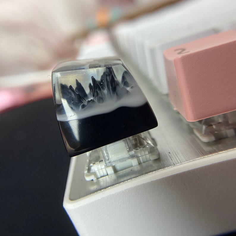 Suitable for Mechanical Keyboards, Personalized Epoxy Resin Keycaps ...