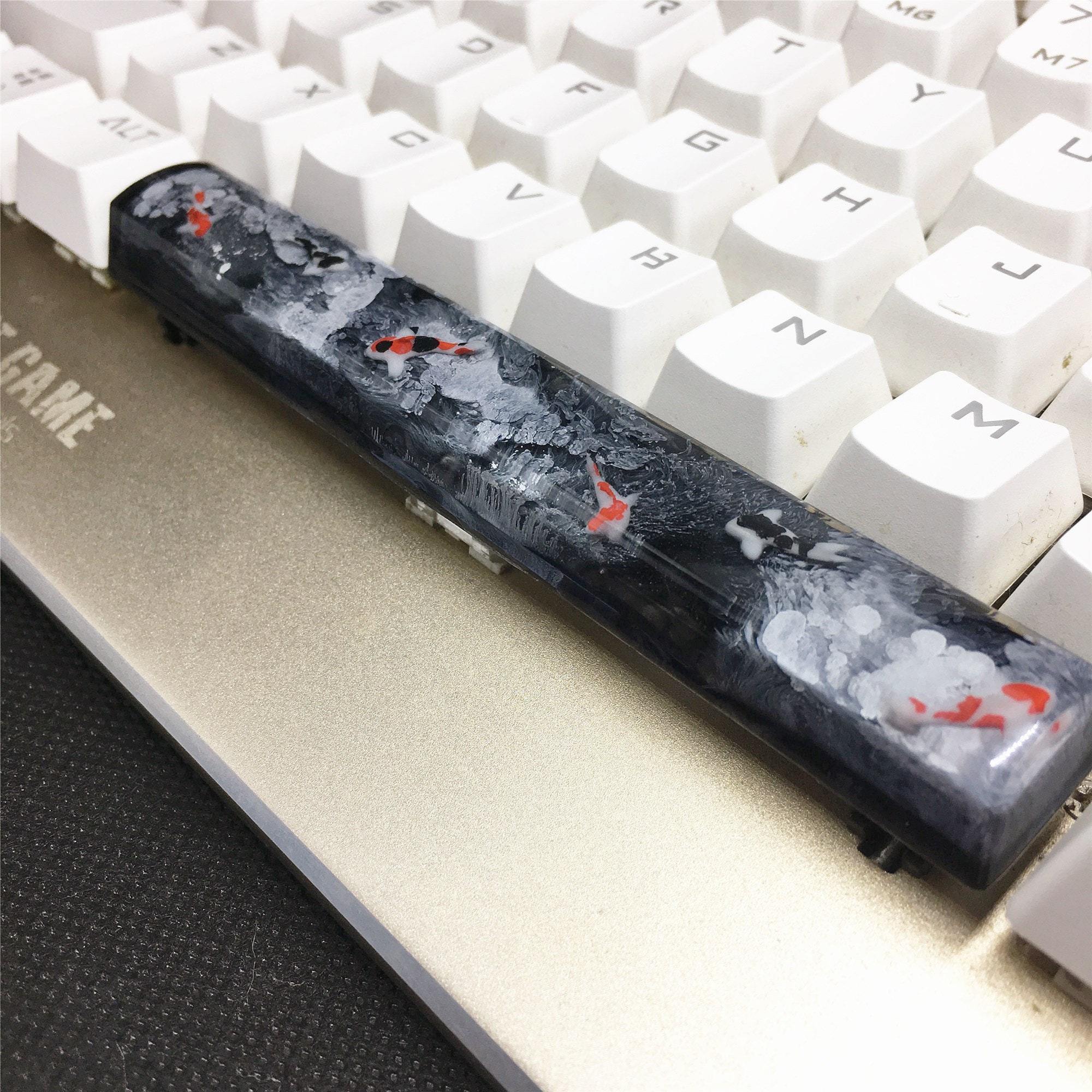 NEW Keycap Enter+shift+keycaps Spacebar Handmade Resin Keycap Artisan ...