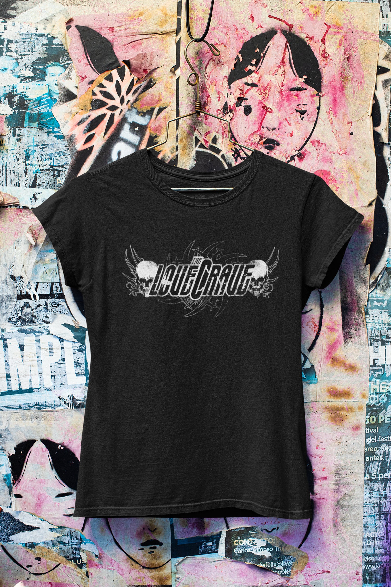 T-shirt Rock Gothic Clothing the Lovecrave Official Soul Saliva Logo ...