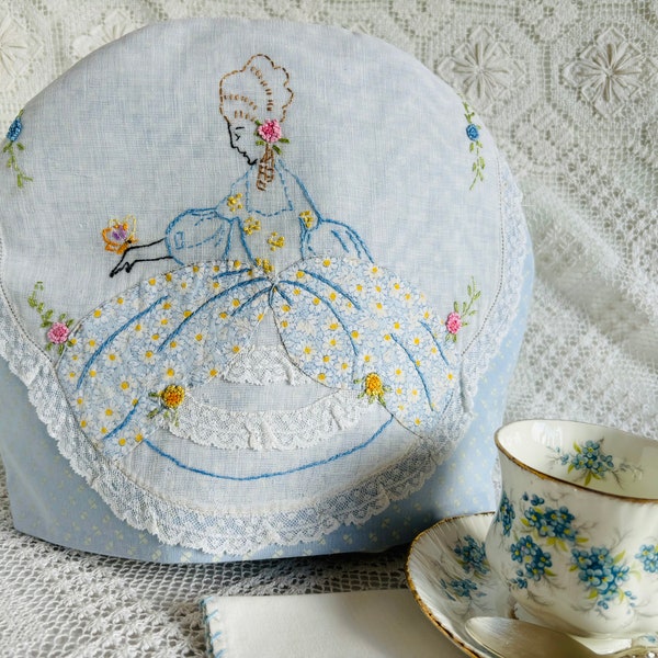 Crinoline Lady Embroidery - Etsy