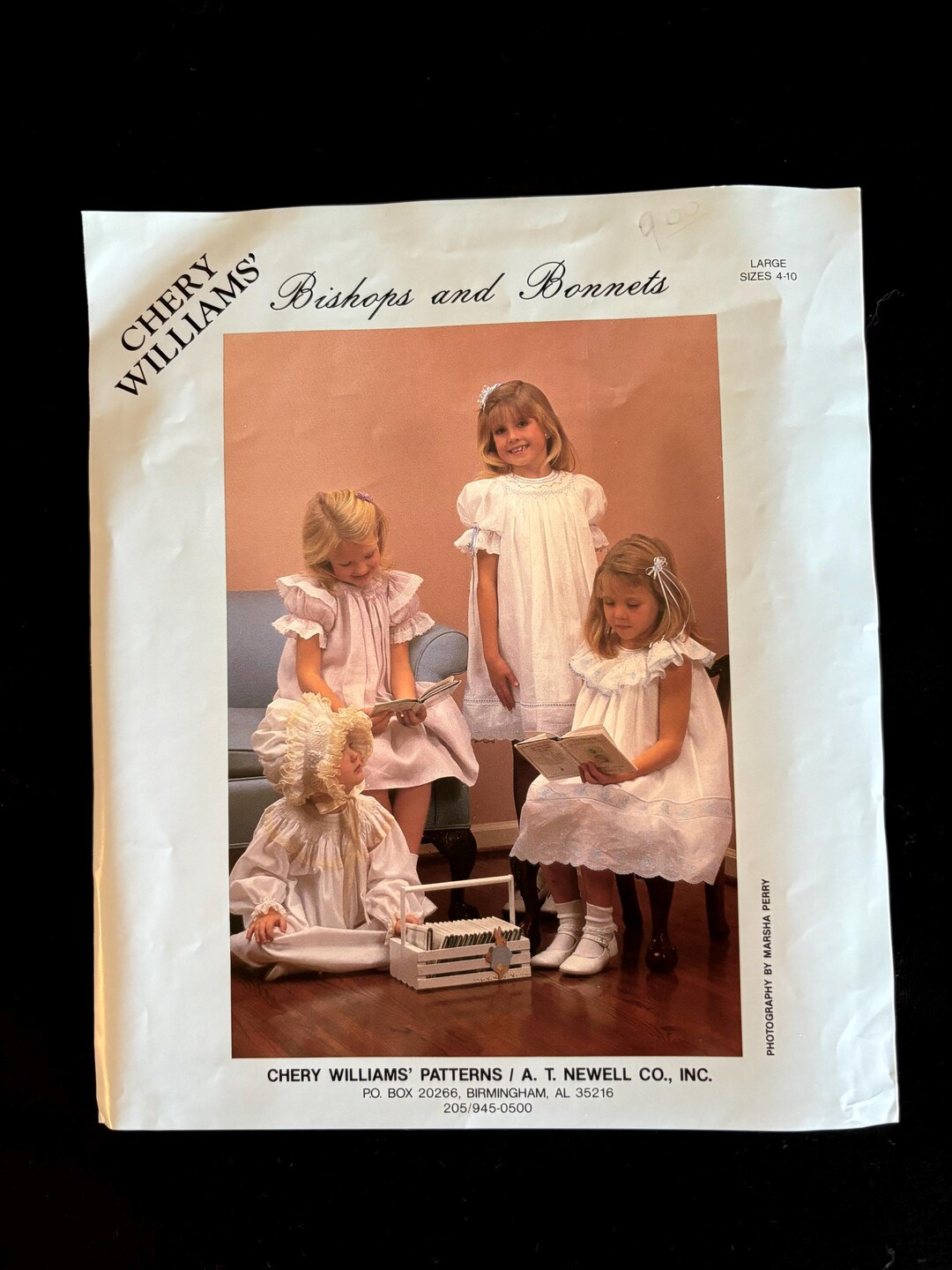 Child's Bishop Dress Pattern, BISHOPS AND BONNETS by Chery Williams ...