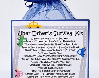 Uber Birthday Card - Etsy