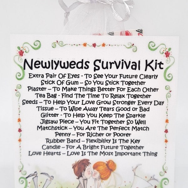 Marriage Survival Kit Etsy
