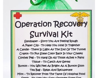 Good Luck Surgery Card Good Luck Operation Get Well Soon Card Thinking ...