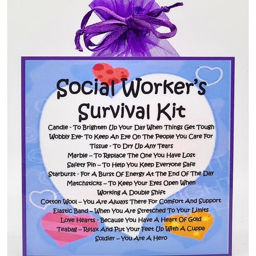 Receptionist's Survival Kit Fun Novelty Gift & Card - Etsy