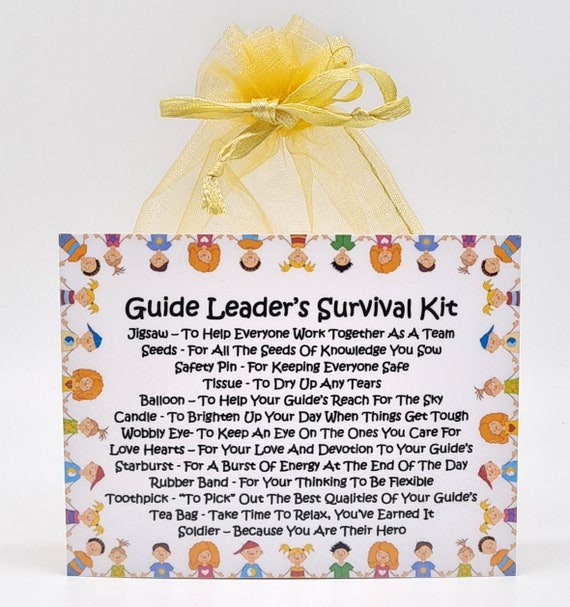 Guide Leader's Survival Kit Fun Novelty Gift and | Etsy
