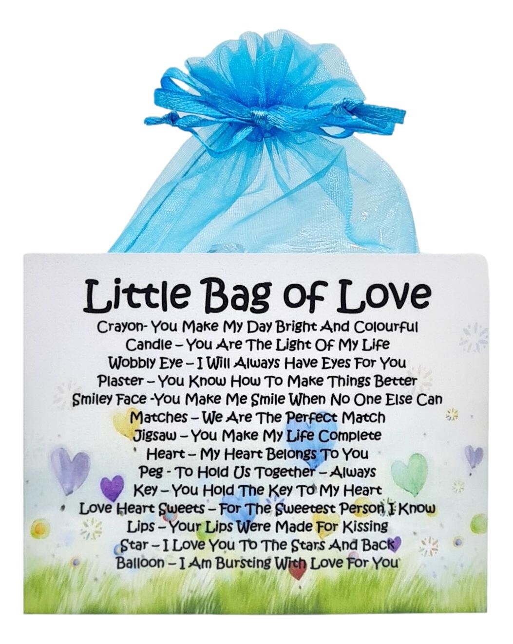 Little Bag of Love NEW ~ Unique Fun Novelty Gift & Greetings Card ...