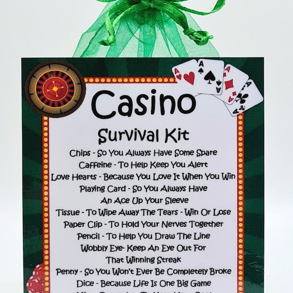 Funny Casino Birthday Card - Etsy