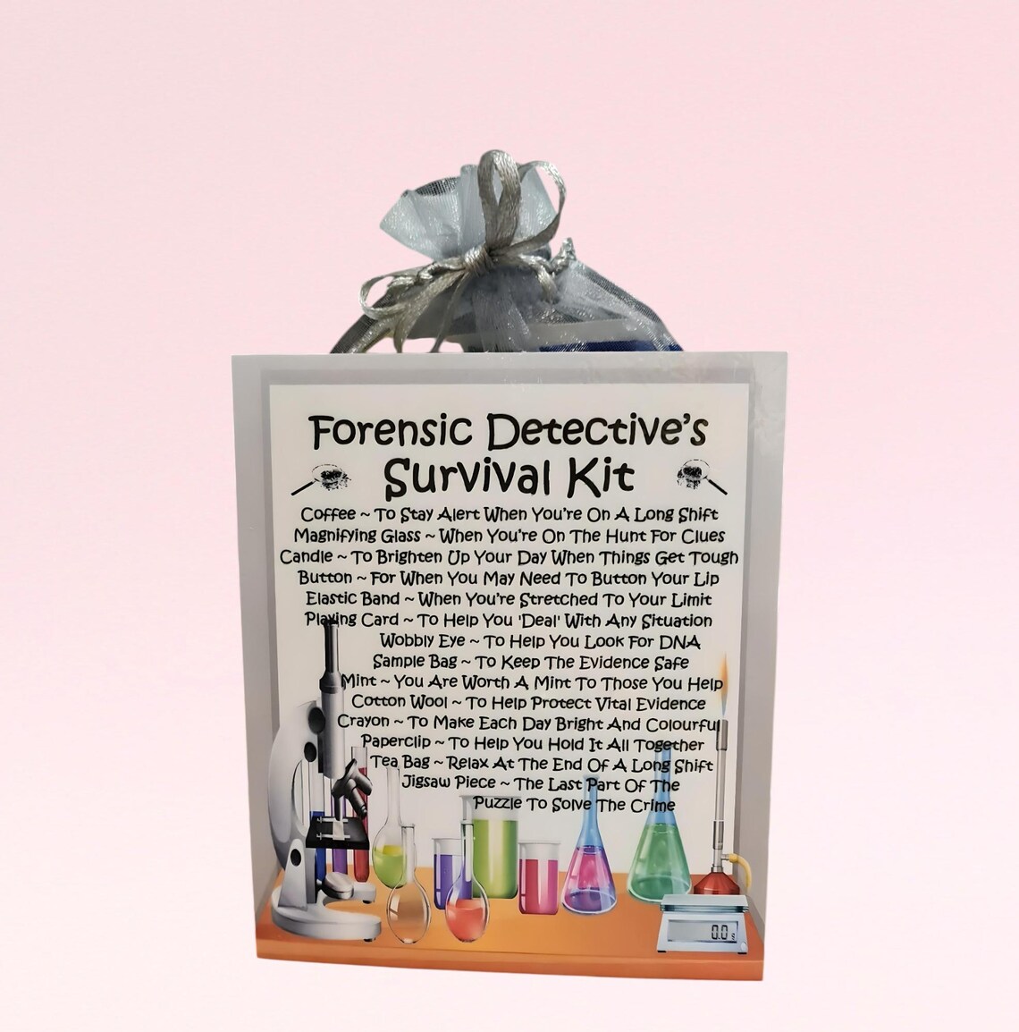 Forensic Detective's Survival Kit ~ Fun Novelty Gift & Card Alternative ...