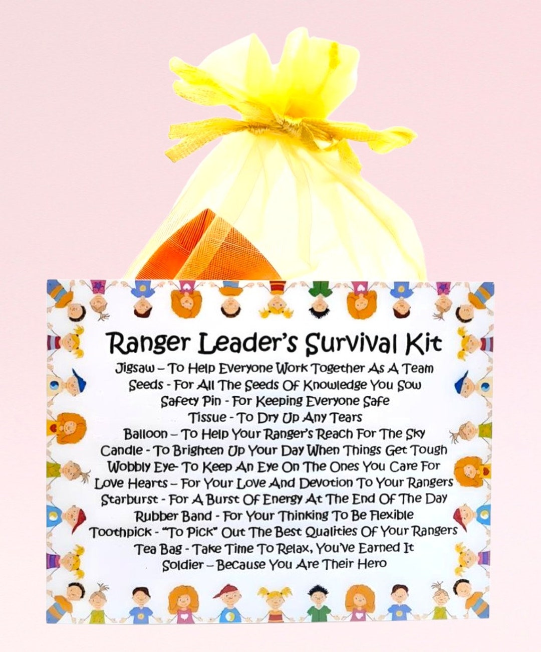 Ranger Leader's Survival Kit ~ Fun Novelty Gift & Card Alternative ...