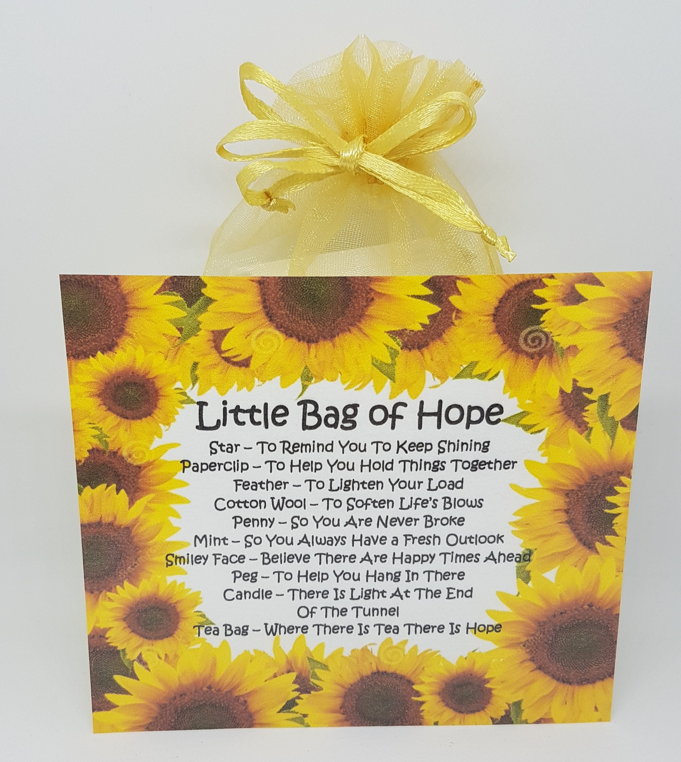 Little Bag of Hope Unique Sentimental Novelty Gift & | Etsy