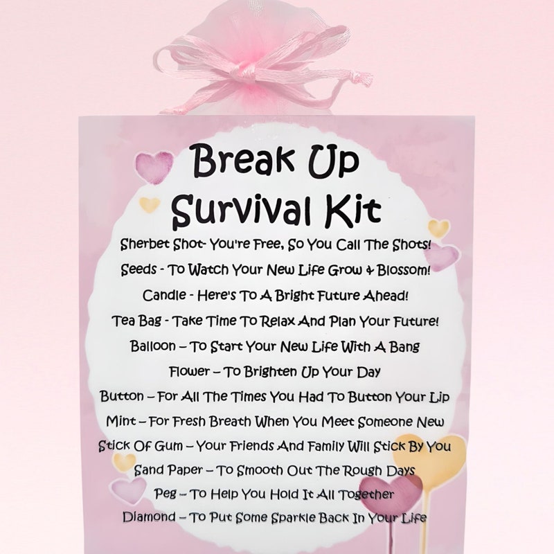 Break up Card - Etsy