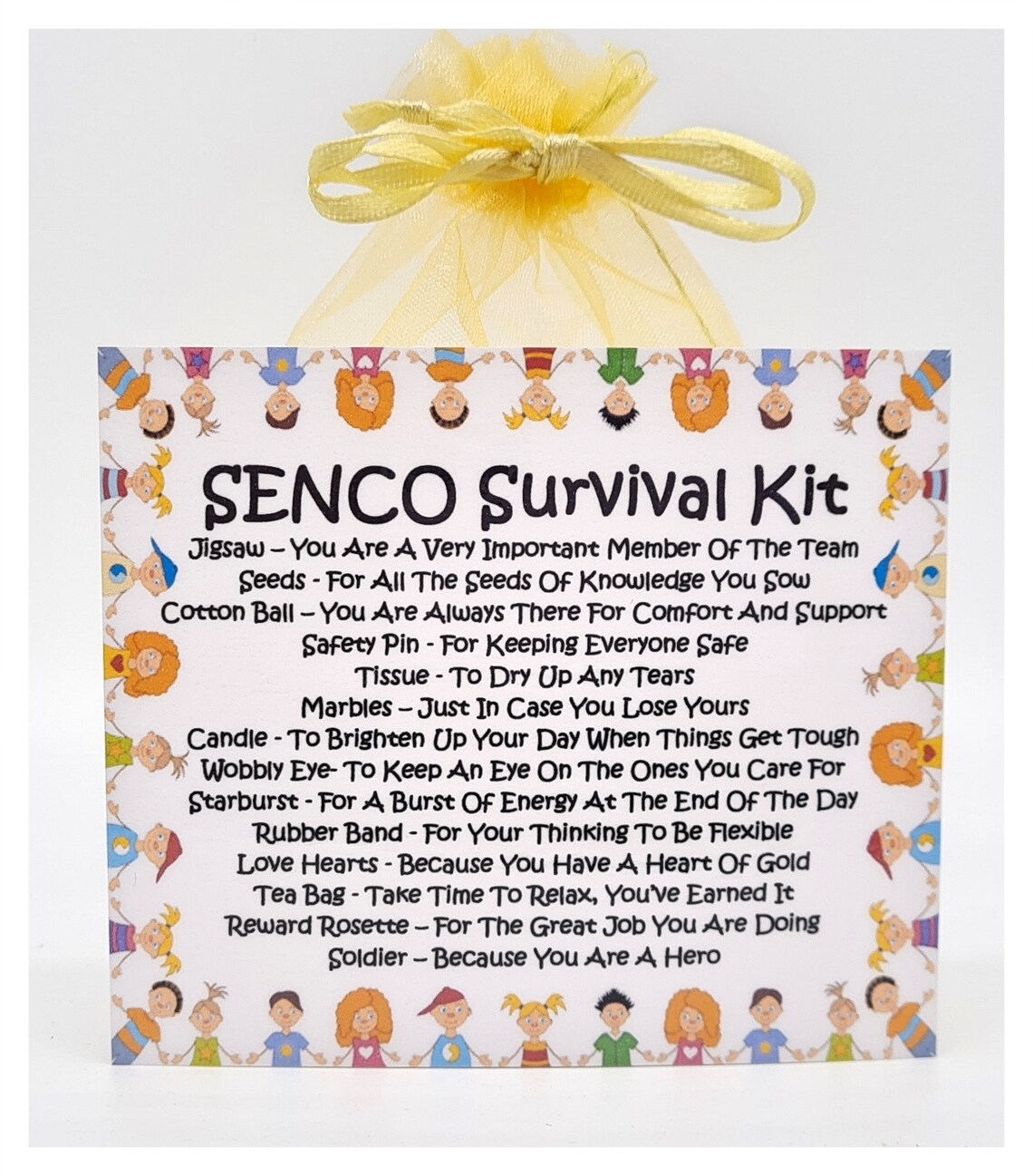 SENCO Survival Kit ~ Fun Novelty Gift & Card Alternative | Birthday ...