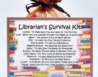Librarian Birthday Cards - Etsy