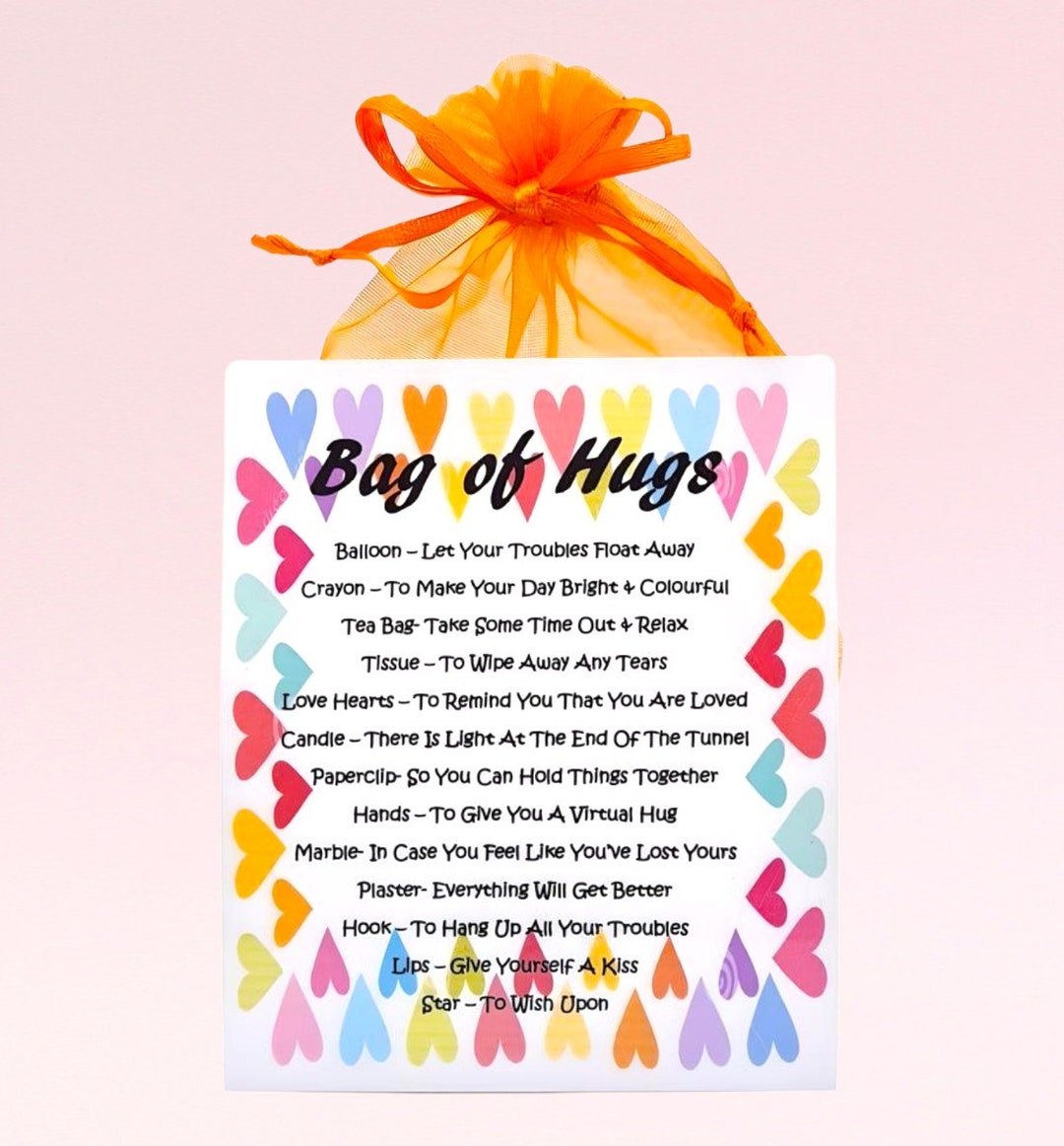 Bag of Hugs ~ Fun Novelty Gift & Card Alternative | Birthday Present ...