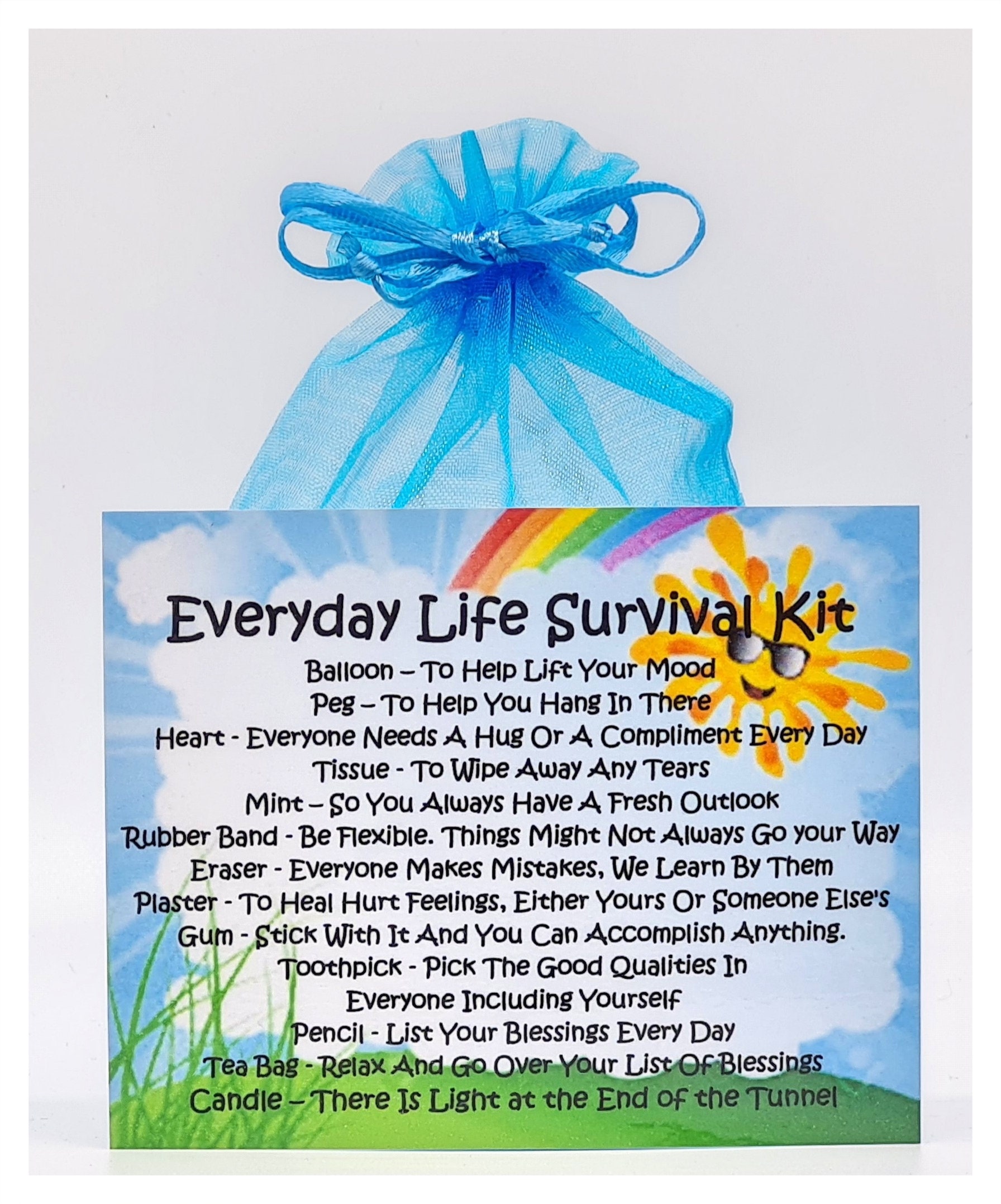 Everyday Life Survival Kit Fun Thoughtful Caring Sentimental - Etsy UK