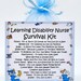 Learning Disability Nurse Survival Kit ~ Fun Novelty Gift & Card ...