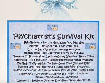 Receptionist's Survival Kit Fun Novelty Gift & Card - Etsy
