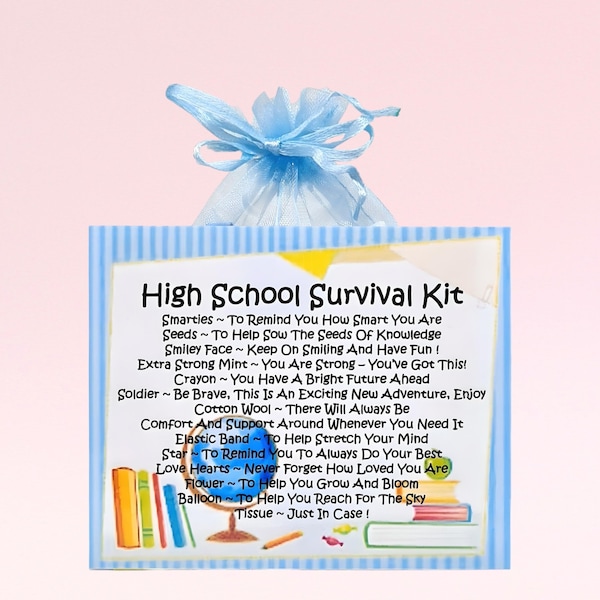 High School Survival Kit - Etsy