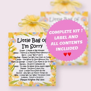 Little Bag of I’m Sorry ~ A Unique Way to Apologise | Sorry Gift ...