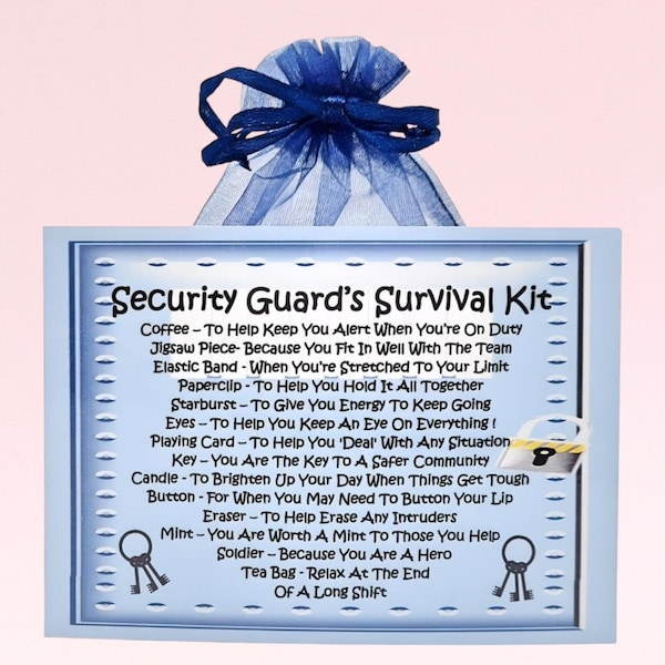 Security Guard - Etsy