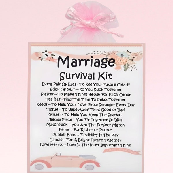 Wedding Survival Kit - Etsy