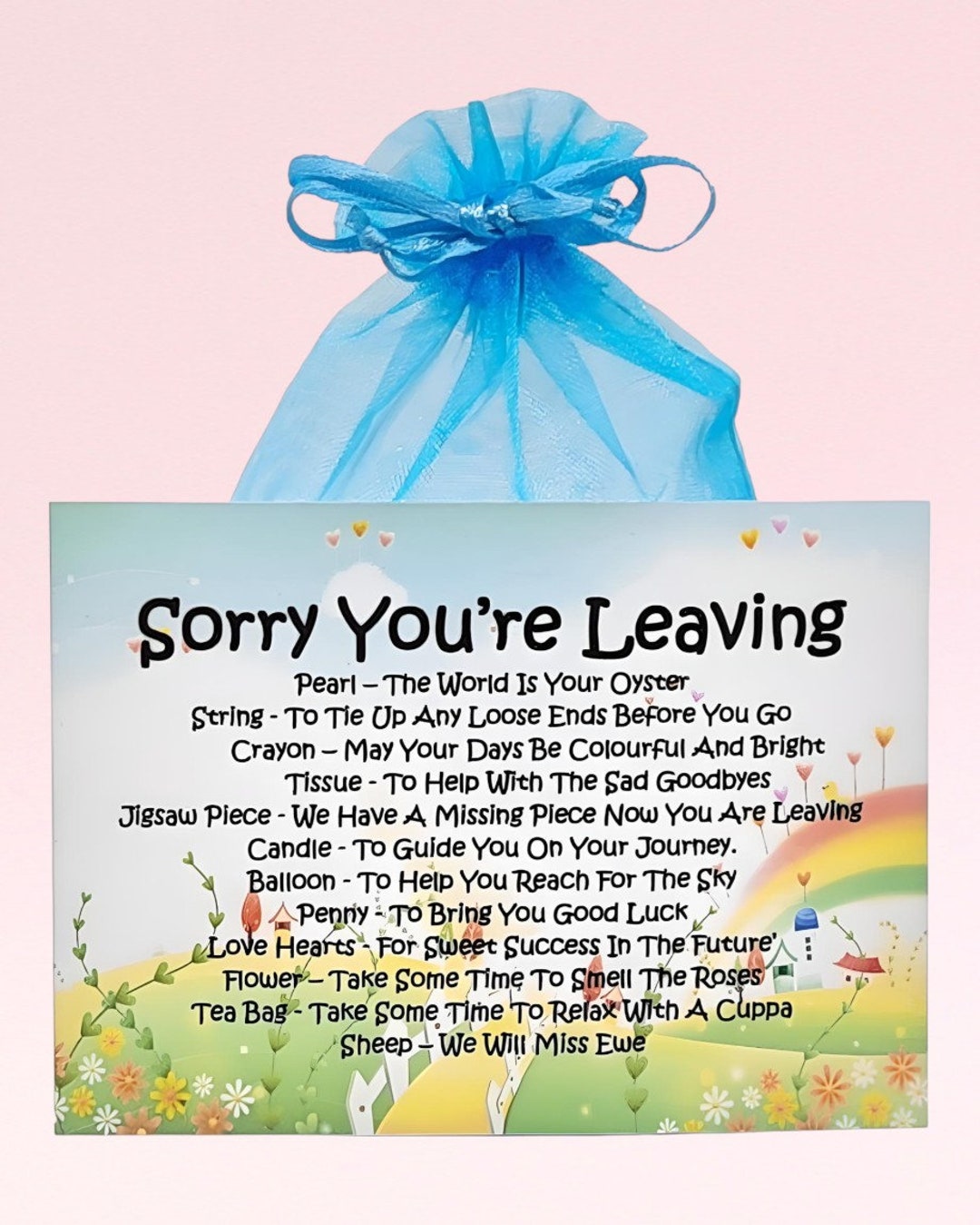 Sorry You’re Leaving Survival Kit NEW ~ Fun Novelty Gift & Card | Good ...