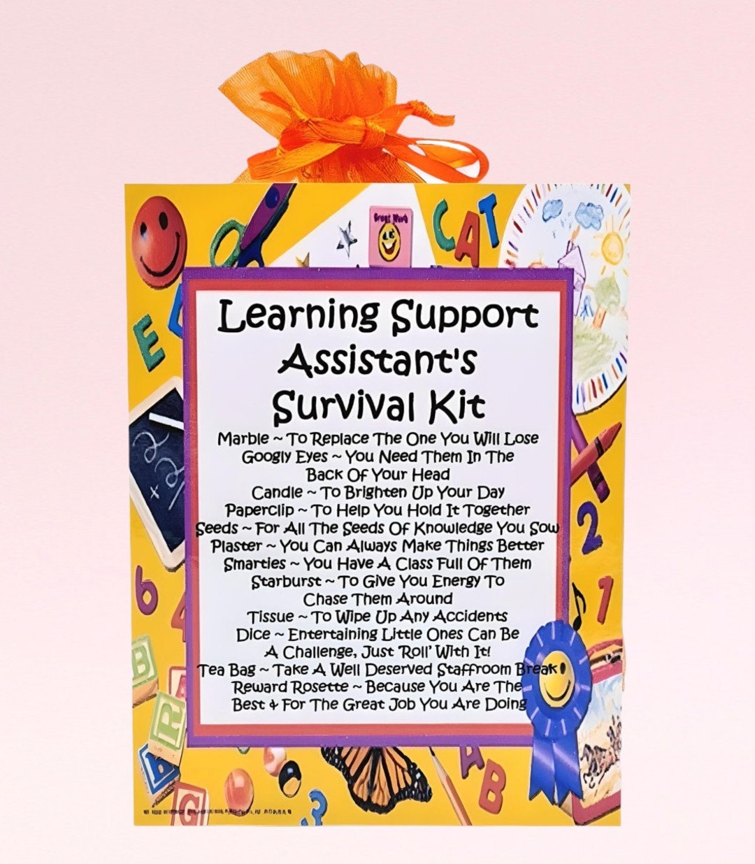Learning Support Assistant Survival Kit ~ Fun Novelty Gift & Card ...