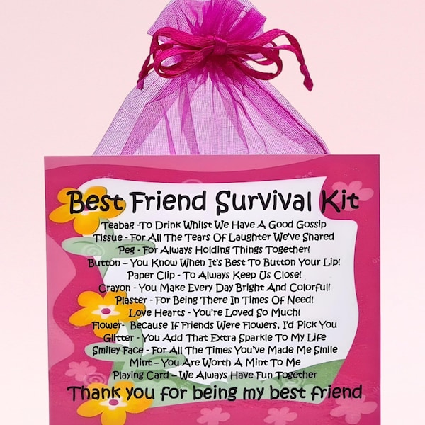 Survival Kit for Friends - Etsy
